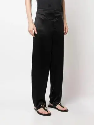 Saint Laurent Buttoned Tapered Trousers