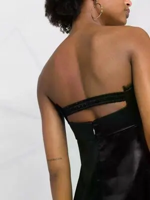 Saint Laurent Strapless Mid-length Dress