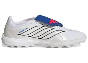 Adidas Predator League Foldover Tongue Turf - Cloud White/zero Metalic/royal Blue