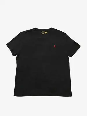 Polo Ralph Lauren Shortsleeve Jersey Knit Crewneck Sweat-shirt T-shirt - Black