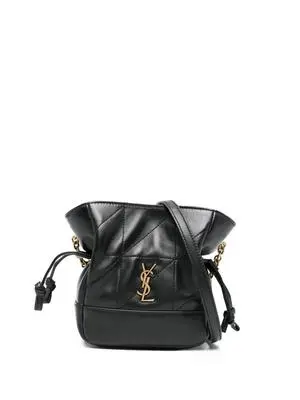 Saint Laurent Mini Jamie Quilted Shoulder Bag - Black