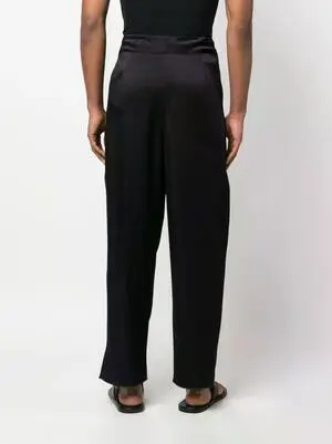 Saint Laurent Silk Tailored Trousers