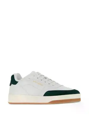 Saint Laurent Logo-print Sneakers - White
