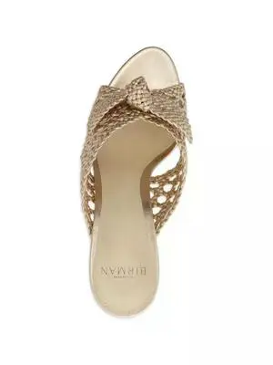 ALEXANDRE BIRMAN Belinda Woven Knot Mules