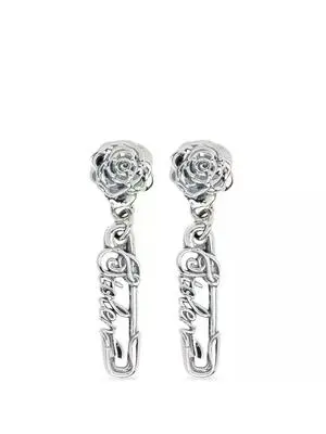 STOLEN GIRLFRIENDS CLUB Rose-pin Earrings - Silver