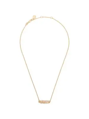 STOLEN GIRLFRIENDS CLUB Scripted-pin Necklace - Gold