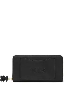 TOUS Back To Basics Zip Wallet - Black