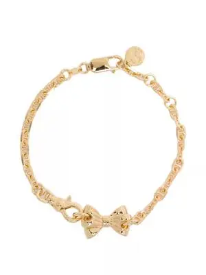 STOLEN GIRLFRIENDS CLUB Pierced-bow Bracelet - Gold