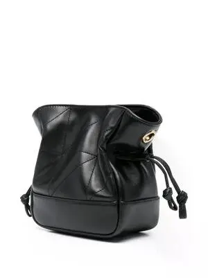 Saint Laurent Mini Jamie Quilted Logo Shoulder Bag