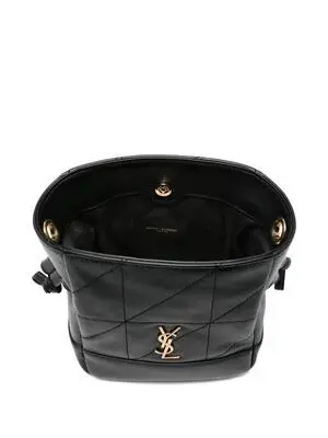 Saint Laurent Mini Jamie Quilted Logo Shoulder Bag