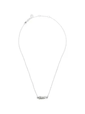 STOLEN GIRLFRIENDS CLUB Scripted-pin Necklace - Silver