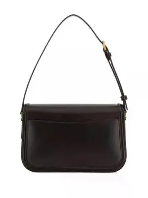 Saint Laurent Small Solferino Shoulder Bag With Logo - Brown