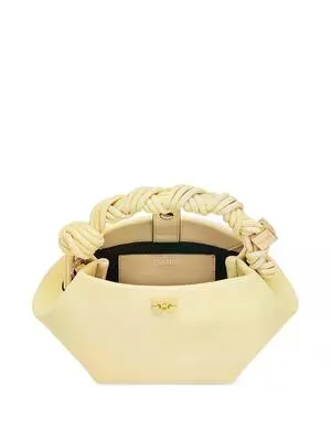 GANNI Braided-handle Satchel - Yellow