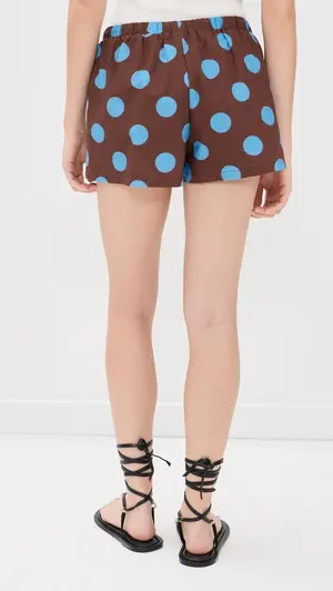 BAILEY ROSE Polka Dot Mini Shorts