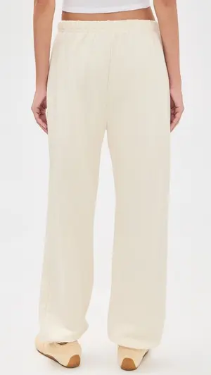 Eterne Boyfriend Pocket Sweatpants - Cream