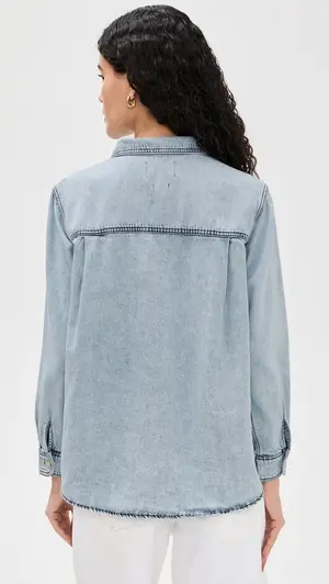 Marine Layer Relaxed Denim Shirt