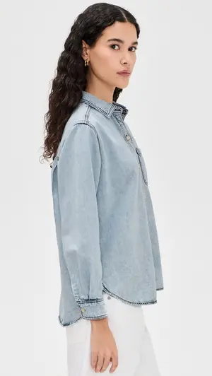 Marine Layer Relaxed Denim Shirt
