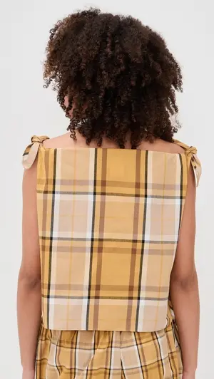 Sea Copeland Plaid Top