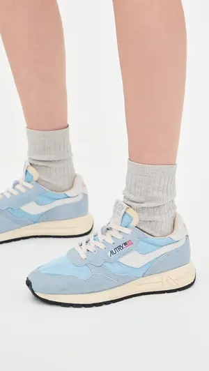 AUTRY Reelwind Low Top Sneakers - White/forget