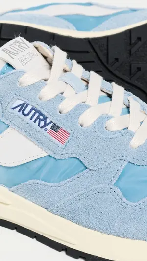 AUTRY Reelwind Low Top Sneakers - White/forget
