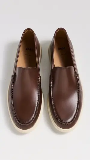 BOSS Sienne Loafers - Medium Brown