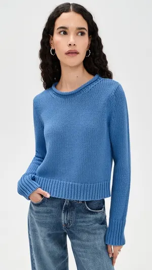 LA LIGNE Solid Mini Marina Sweater