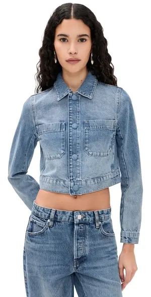FRAME The Small Denim Jacket