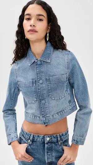 FRAME The Small Denim Jacket