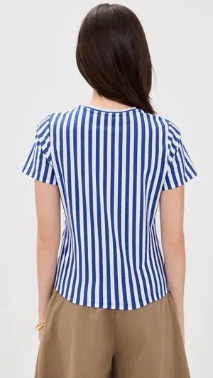 SIMONMILLER Kini Striped Tee - Blue Stripe