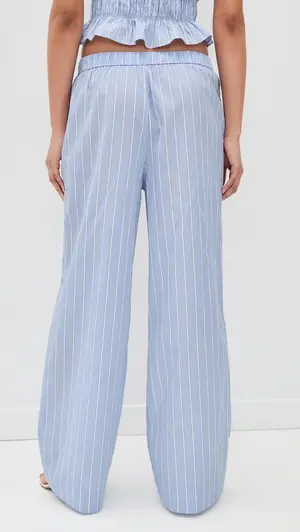 NIA Khonny Striped Poplin Pants