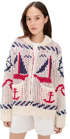 BAILEY ROSE Nautical Cardigan