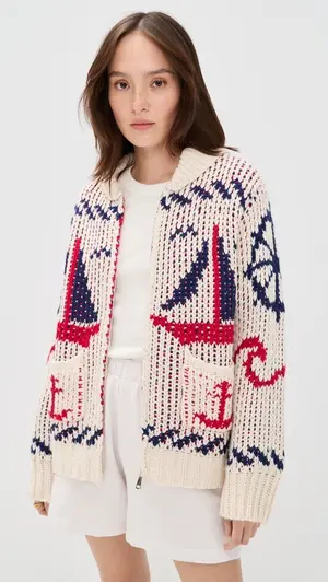 BAILEY ROSE Nautical Cardigan