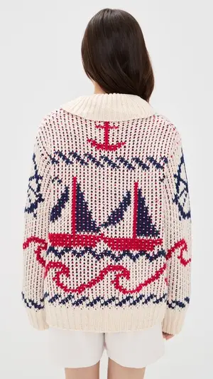 BAILEY ROSE Nautical Cardigan
