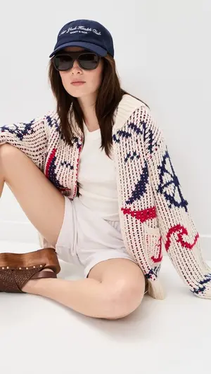 BAILEY ROSE Nautical Cardigan
