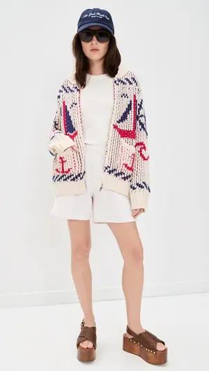 BAILEY ROSE Nautical Cardigan