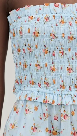 Sea Freya Strapless Mini Dress
