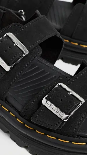 Dr. Martens Zebzag Sandals - Black
