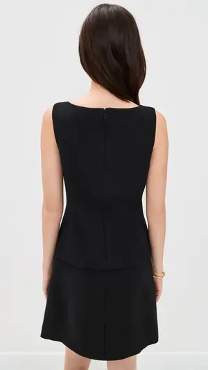 Theory Sleeveless Mini Dress - Black