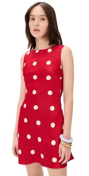 BAILEY ROSE Polka Dot Mini Dress