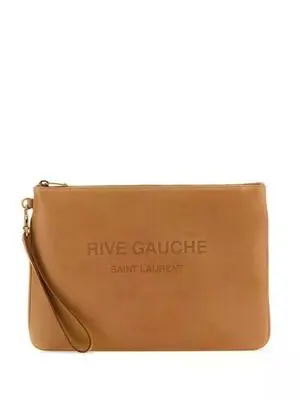 Saint Laurent Rive Gauche Zipped Clutch