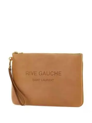 Saint Laurent Rive Gauche Zipped Clutch