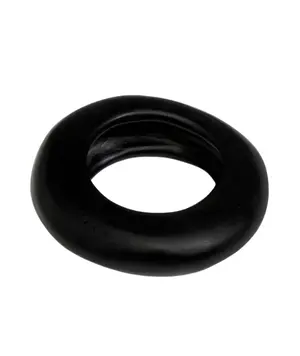 Dinosaur Designs Large Drift Bangle - Black
