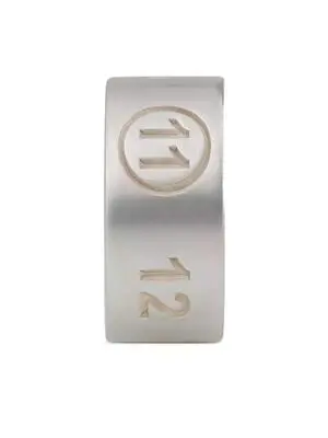 MAISON MARGIELA Number Reference Ear Cuff - Silver