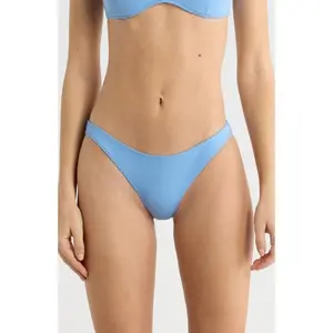 PACSUN Carmen Low Rise Bikini Bottoms - Blue