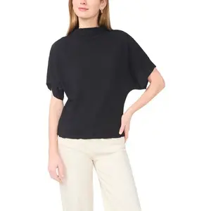 Vince Camuto Dolman Drape Funnel Neck Sweater