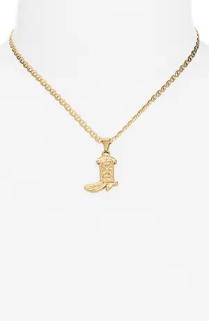 VIDAKUSH Rodeo Princess Pendant Necklace