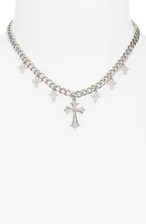 VIDAKUSH Cross Royalty Necklace
