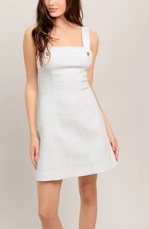 FLYING TOMATO Sleeveless Denim Mini Dress
