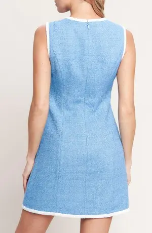 FLYING TOMATO Tweed Mini Dress