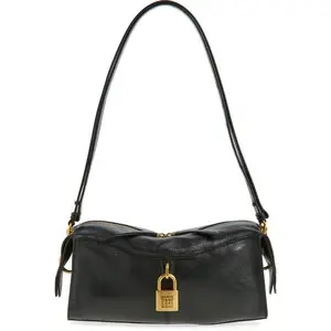 Balmain Pulse Leather Shoulder Bag - 0pa Black